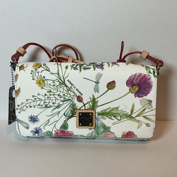 Dooney & Bourke | Bags | Dooney Bourke Botanical Betsy Floral Crossbody ...